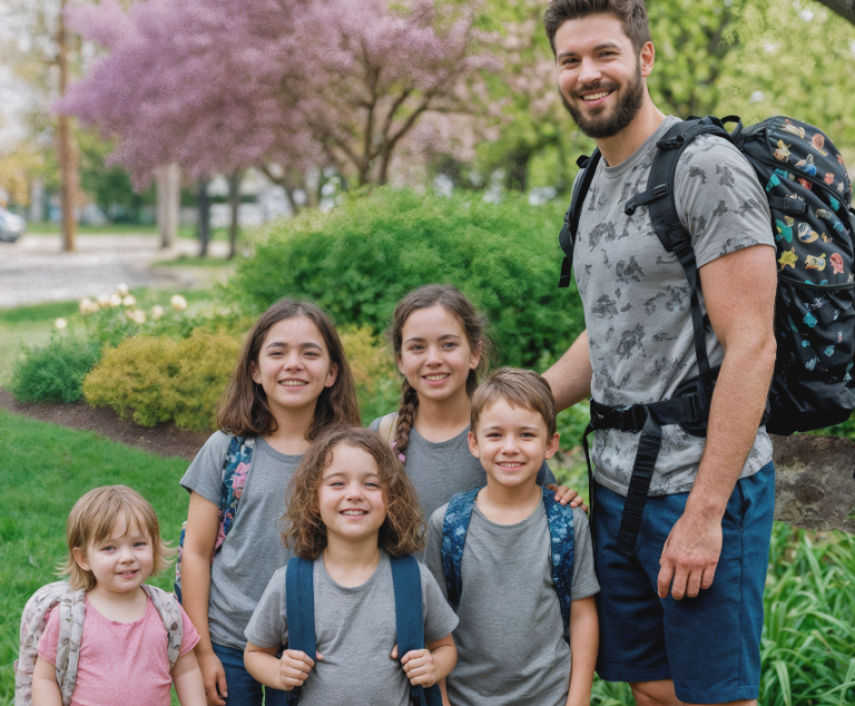 Après que sa femme l’ait quitté, le laissant seul avec leurs cinq ...